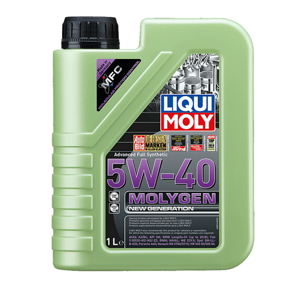 Liqui Moly Molygen 5W-40 5L – High-Tech Engine Oil | carparts.mu ...